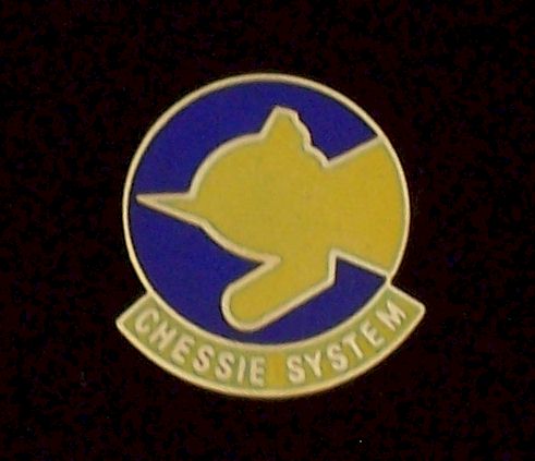 Chessie System Railroad Hat or Lapel Pin #12-1840 - Locomotive Logos