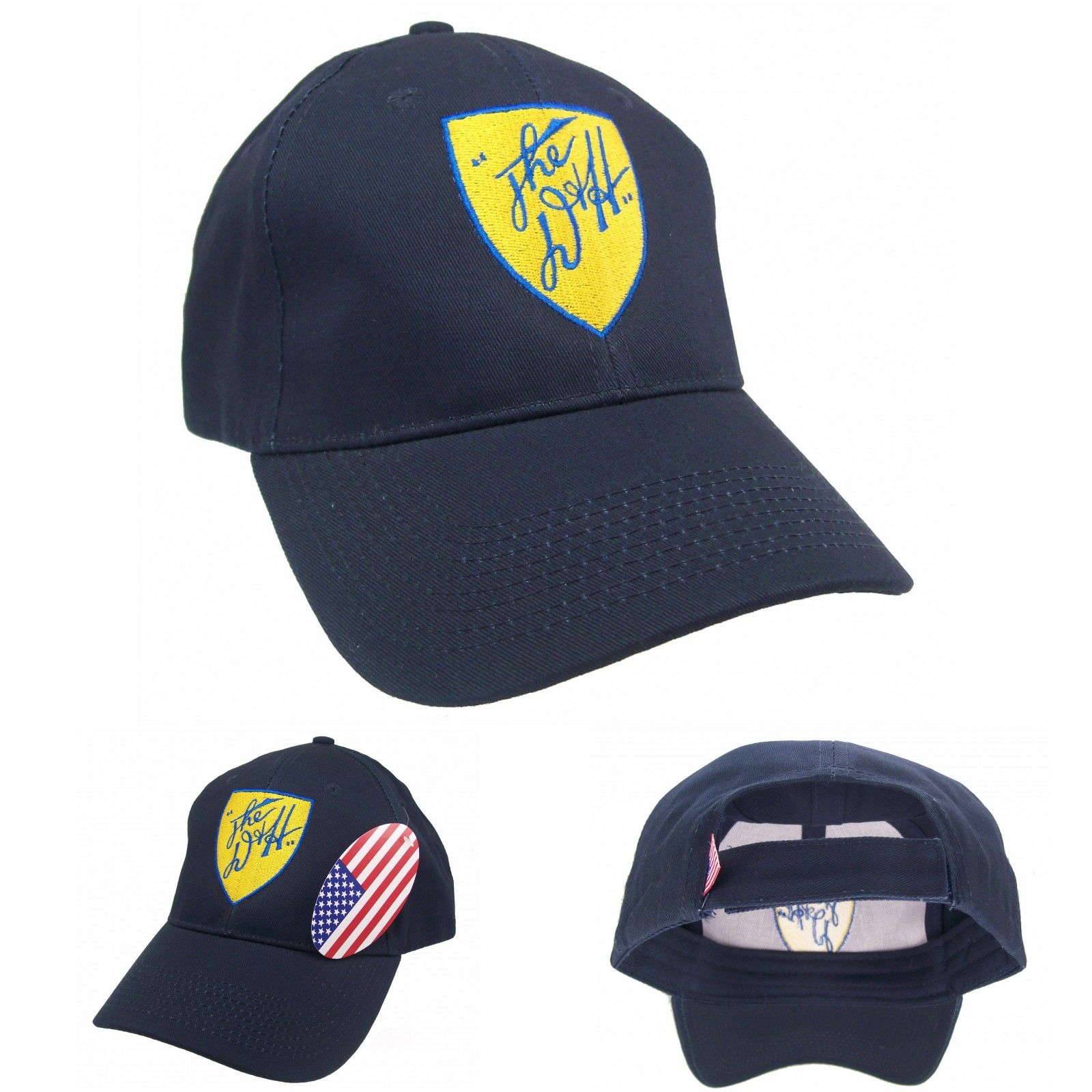 Delaware & Hudson Embroidered Cap Made In USA #50-0034US - Locomotive Logos