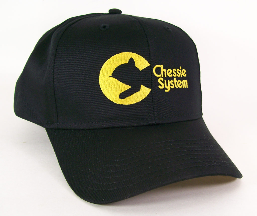 Chessie System Embroidered Railroad Cap Hat #40-0035 Choose Black or ...