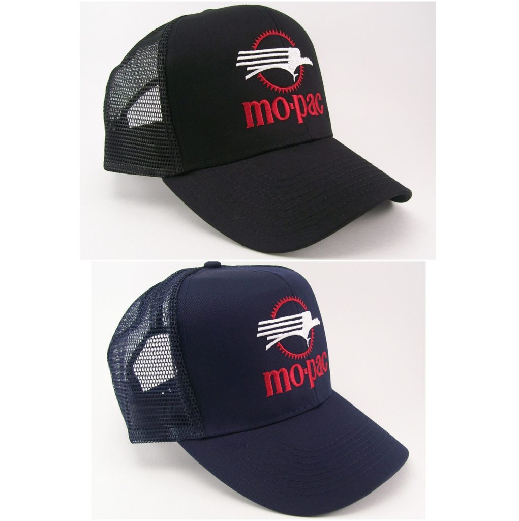 Missouri Pacific Mo-Pac Embroidered Railroad Mesh Cap #40-6800M Choose ...