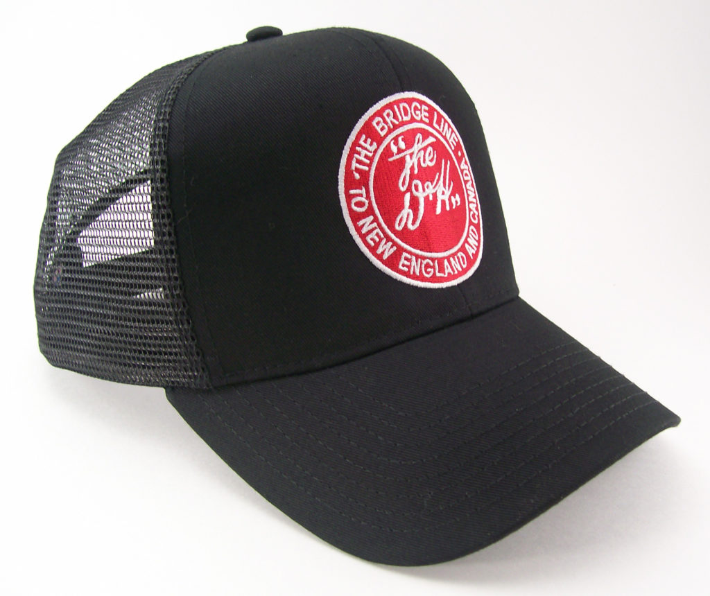 Delaware & Hudson The Bridge Line Railroad Embroidered Mesh Cap 40 ...