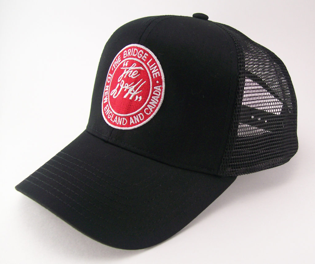 Delaware & Hudson The Bridge Line Railroad Embroidered Mesh Cap 40 ...