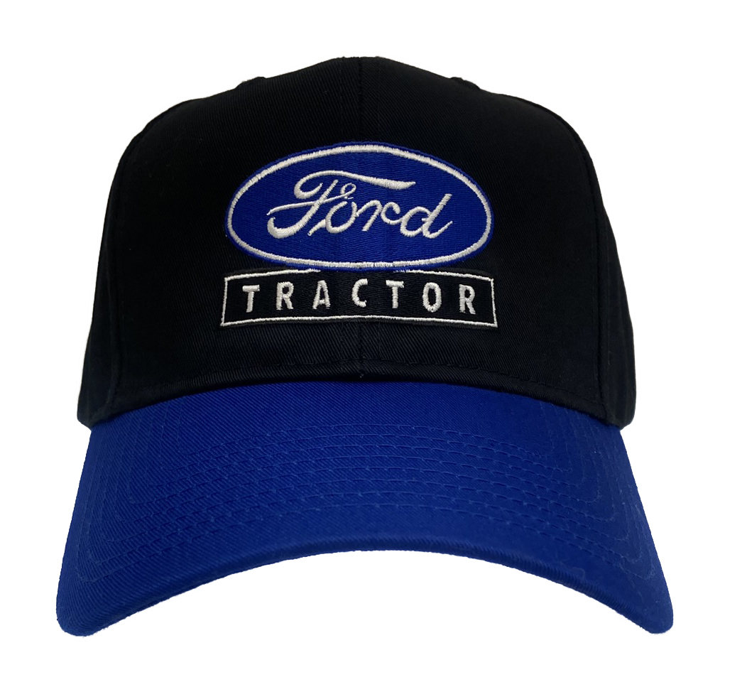 Ford Tractor Farm Embroidered Cap Hat #44-8200BB - Locomotive Logos
