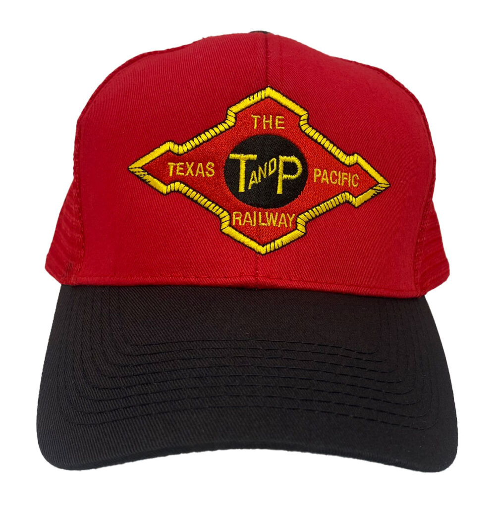 Texas & Pacific Railway Railroad Embroidered Mesh Cap 40-0069RBM LOGO ...