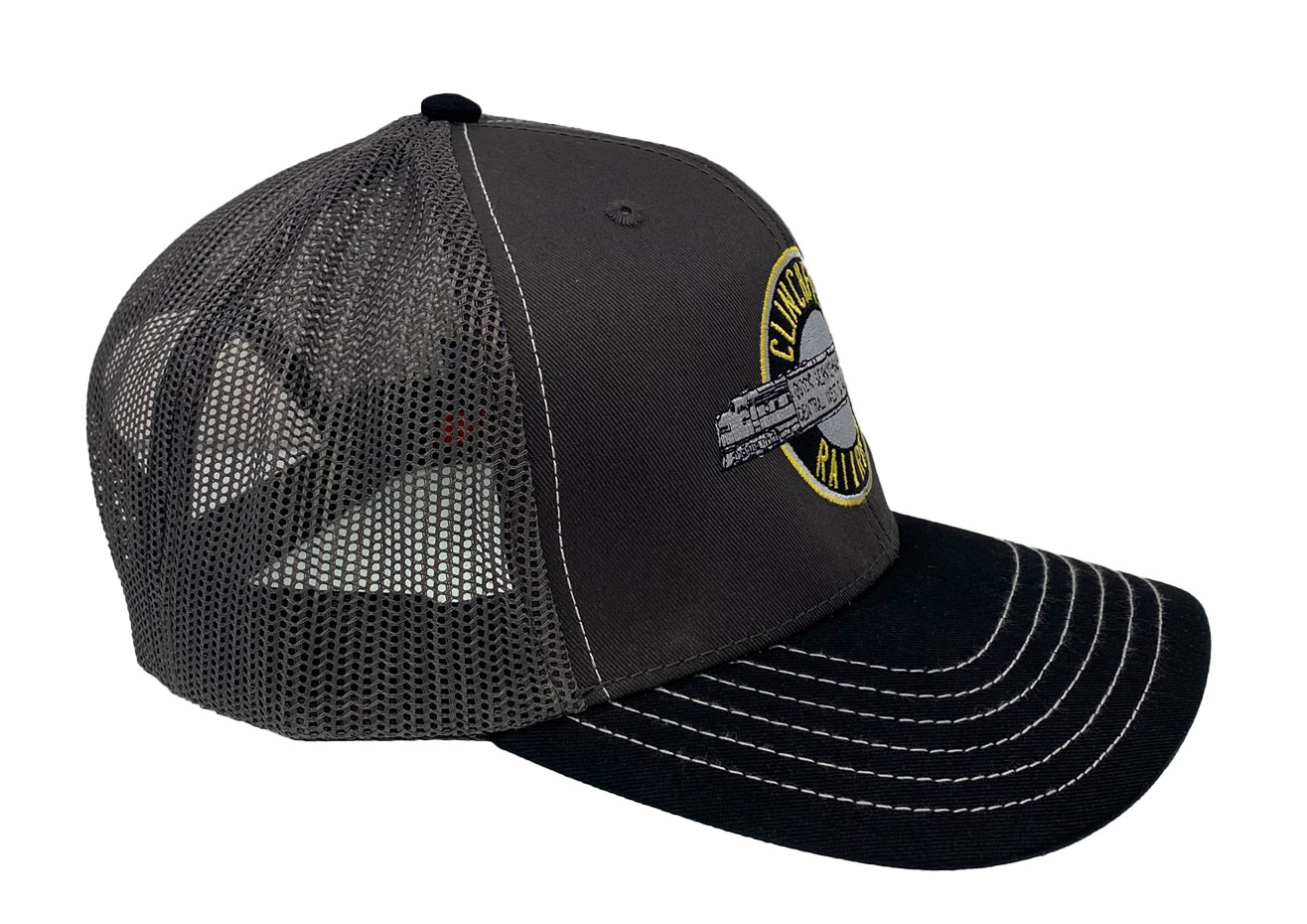 Clinchfield Railroad Diesel Locomotive Embroidered Mesh Cap Hat #40 ...